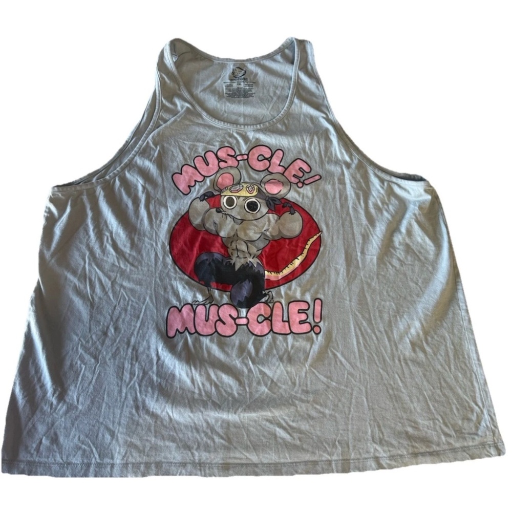 Demon Slayer: Kimetsu No Yaiba Muscular Mice Tank Top… - Gem